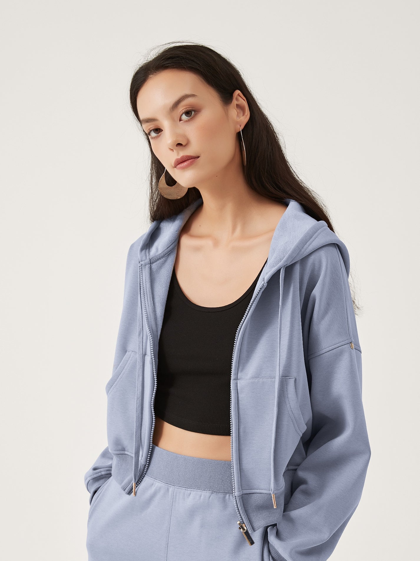 Cubby Zip Up Hoodie - Cropped & Reversible | Wash & Quality Tested 40x ...